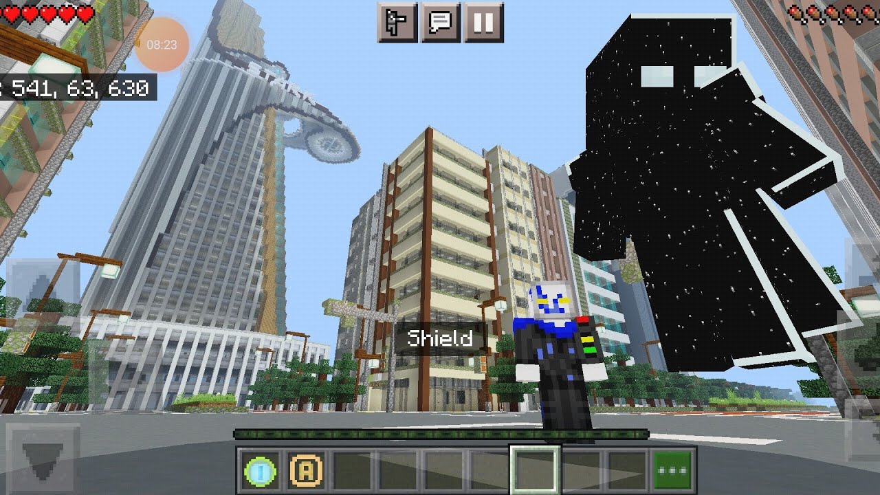 Avengers what if The Watcher - Addon for Minecraft pe - YouTube