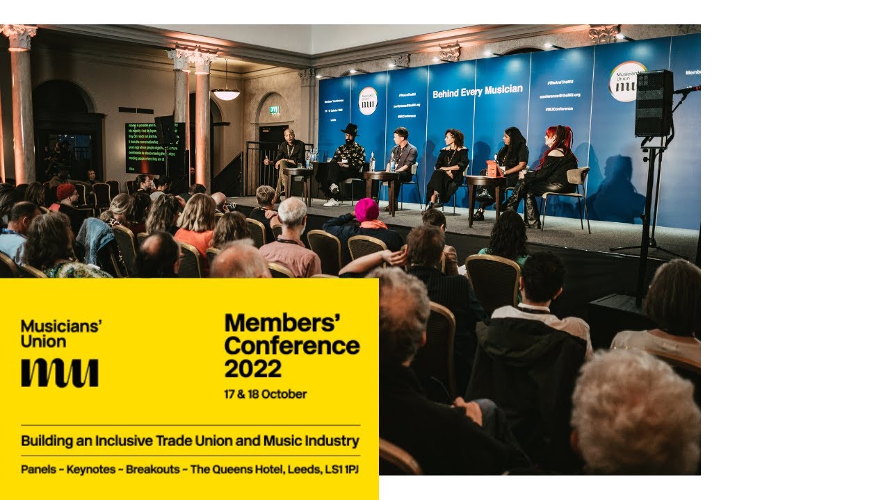 Building an Inclusive Trade Union & Music Industry | MU Members ...
