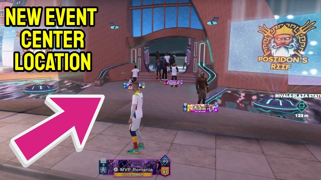Signature Event Center Location in NBA 2k24 - YouTube
