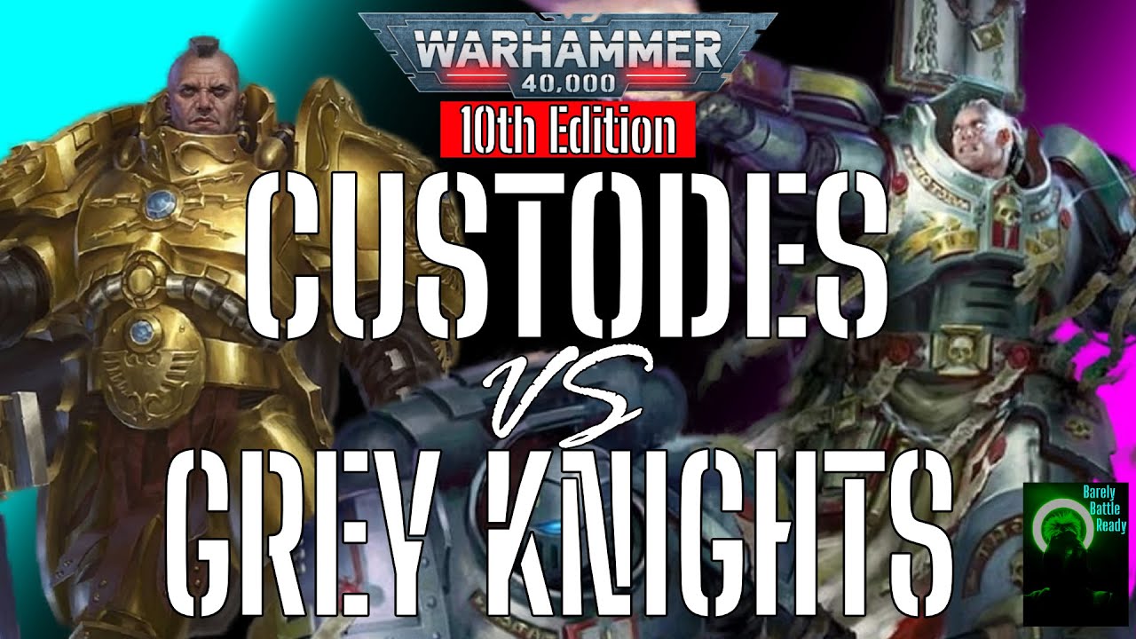 Grey Knights vs Custodes! Warhammer 40K Battle Report! 2000 points ...