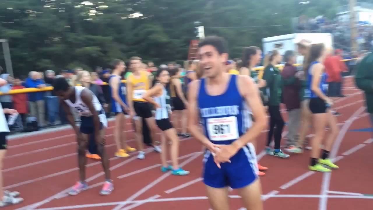 Matt Grossman of Millburn wins the boys Meet of Champions 3200 - YouTube