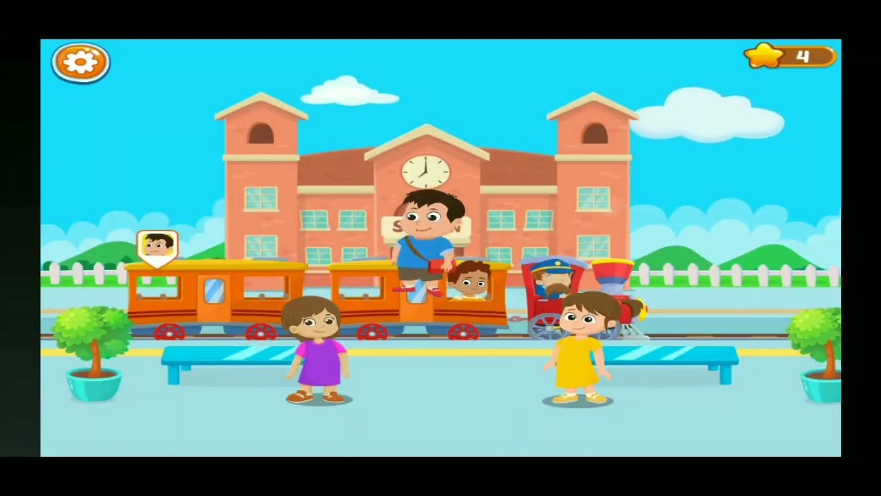 Baby Train Game Video/Train Game Video/Game For Kids/App Gameplay Video ...