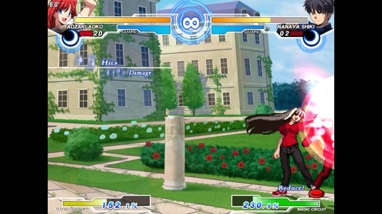 MBAACC - some dumb C-Aoko combo PART 2 - YouTube