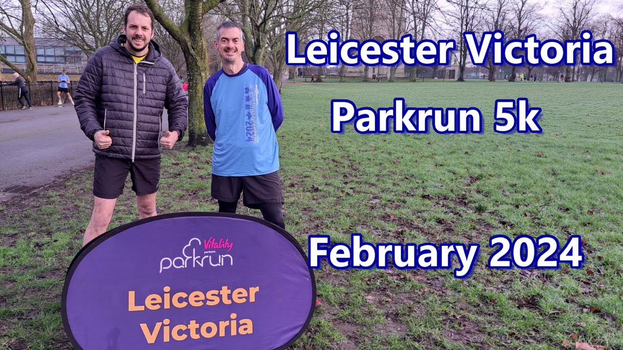 Leicester Victoria Parkrun (Feb 2024) - YouTube