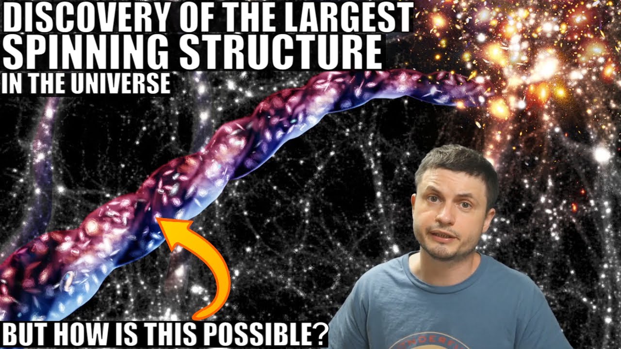 Unexpected Discovery: Largest Rotating Structure in the Universe - YouTube