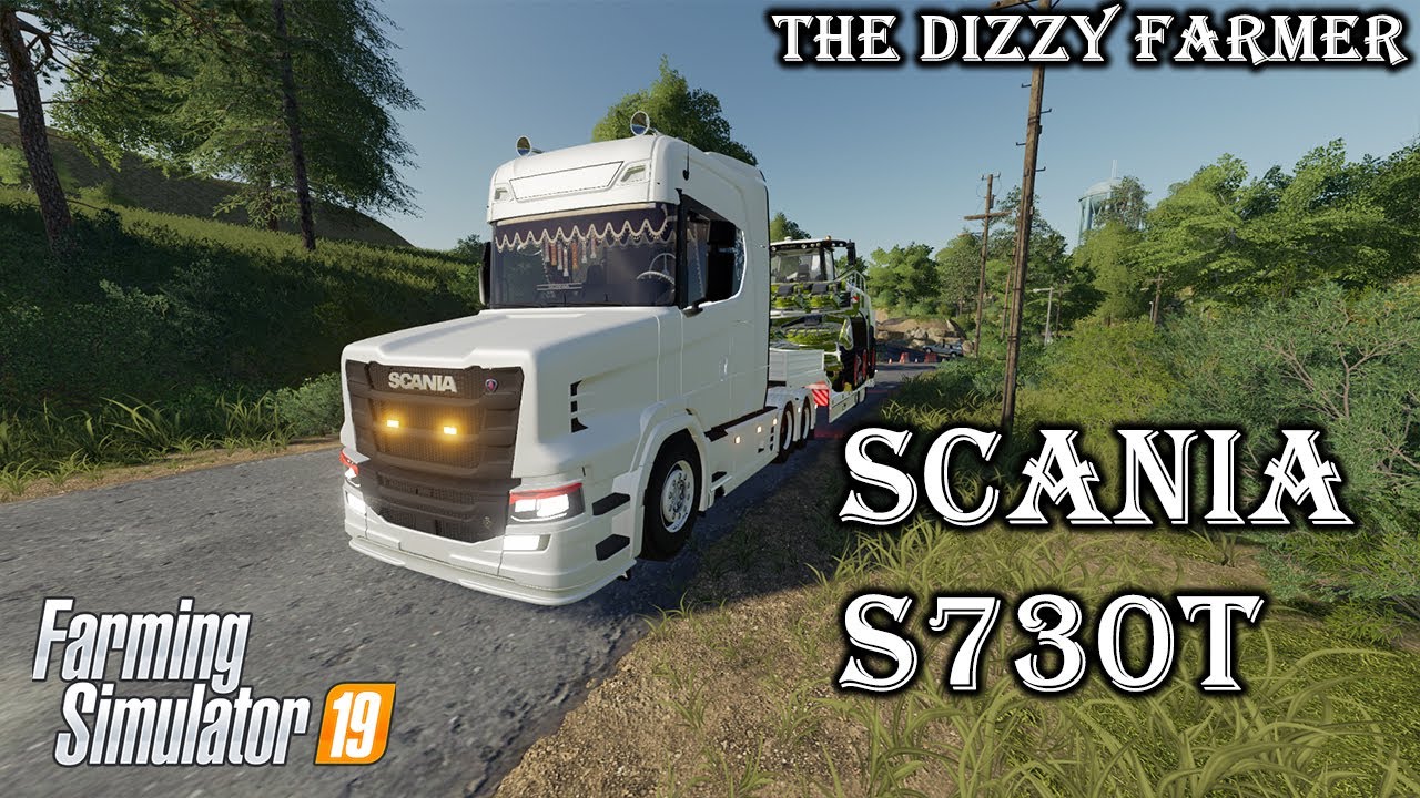 Scania S730T T Cab Farming Simulator 19 - YouTube
