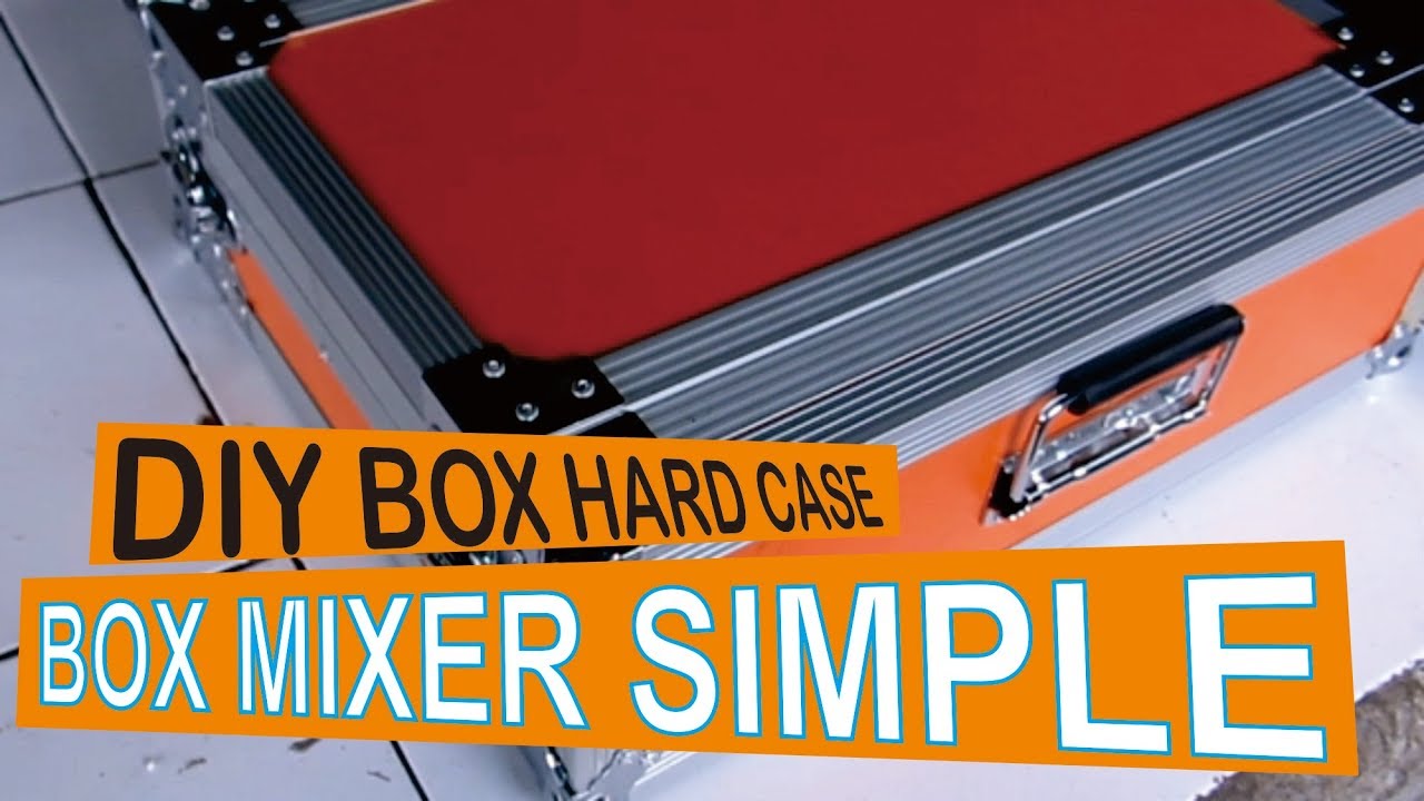 MEMBUAT BOX HARD CASE MIXER YAMAHA MG 10XU (PART I ) - YouTube