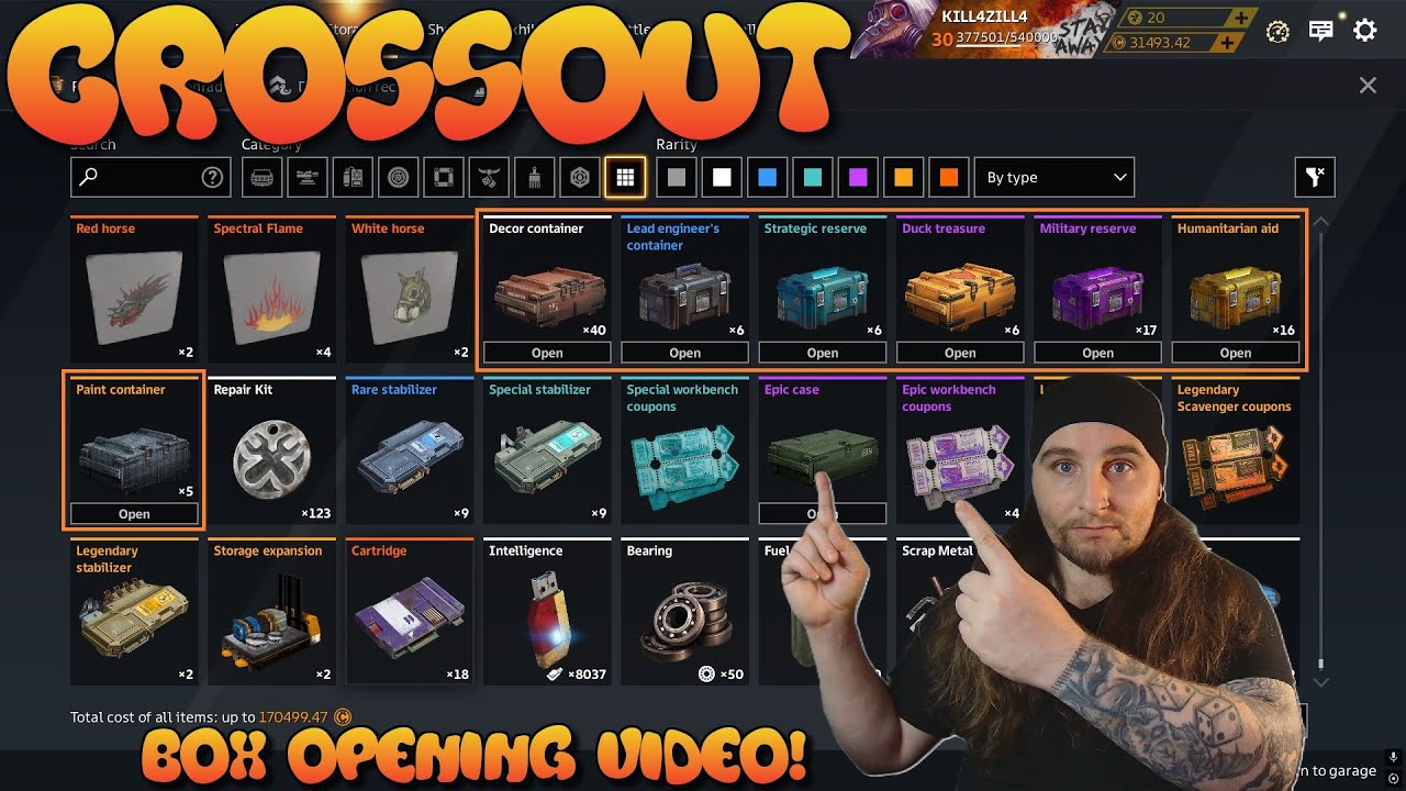 CROSSOUT - BOX OPENING VIDEO! (IS THERE URANIUM IN THESE?) - YouTube