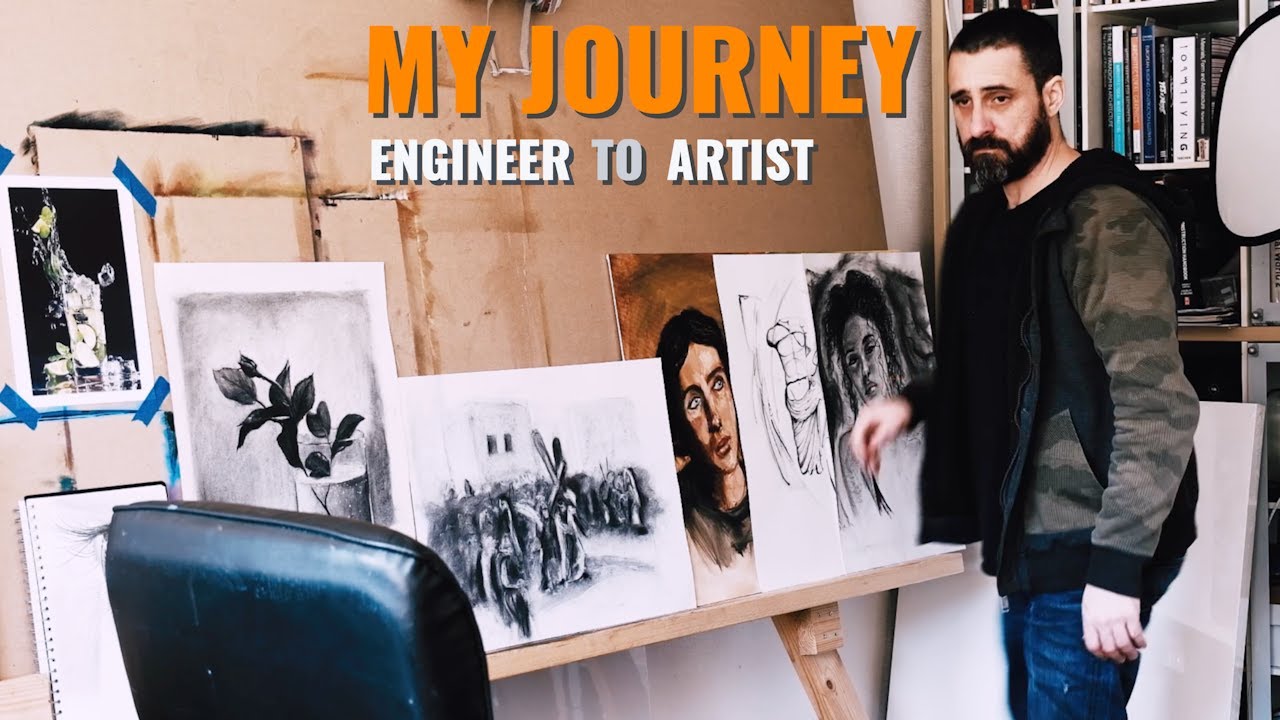 My journey from engineering designer to artist starts now - YouTube