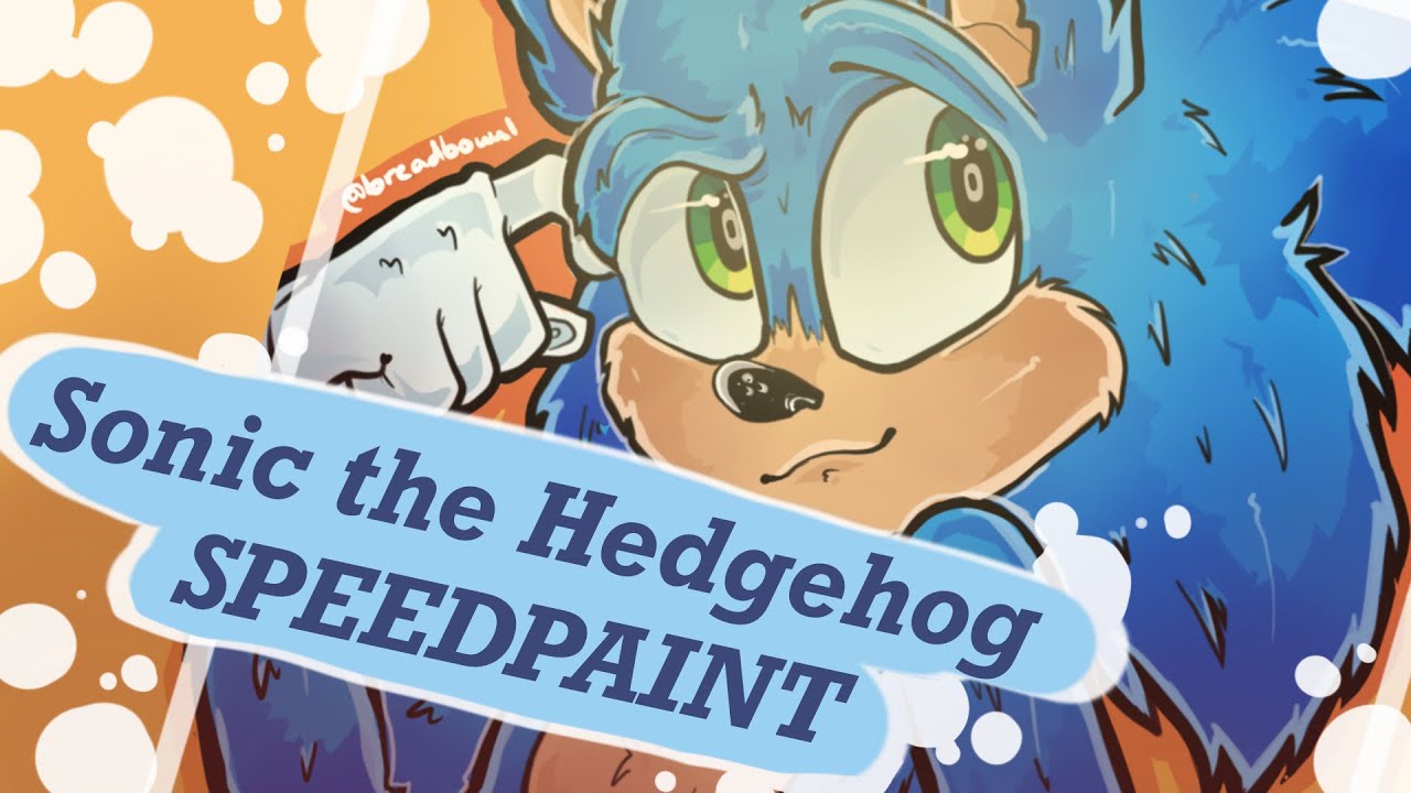 [ Sonic the Hedgehog ] - Speedpaint - YouTube