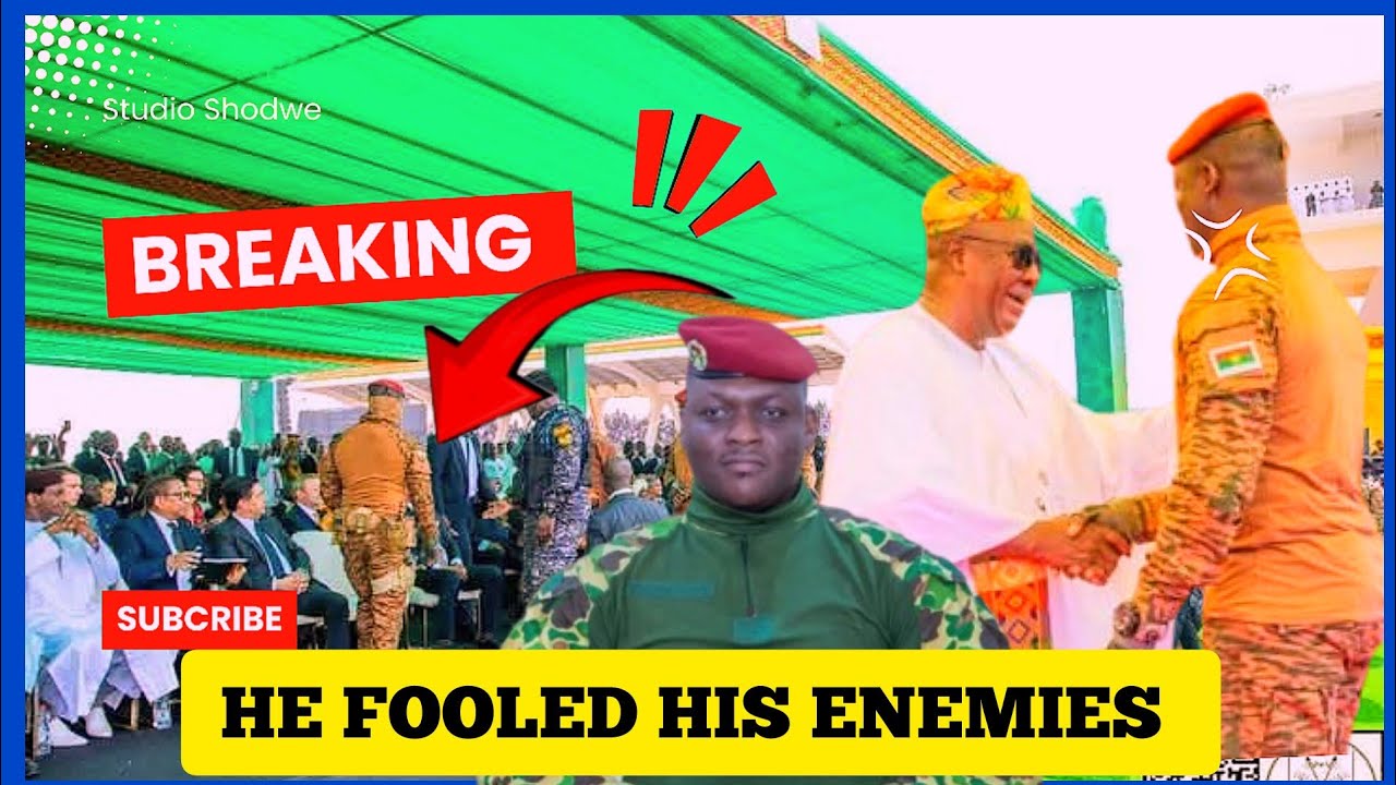 AFRICAN PRESIDENT: Ibrahim Traore Bodyguards outsmart His enemies in ...