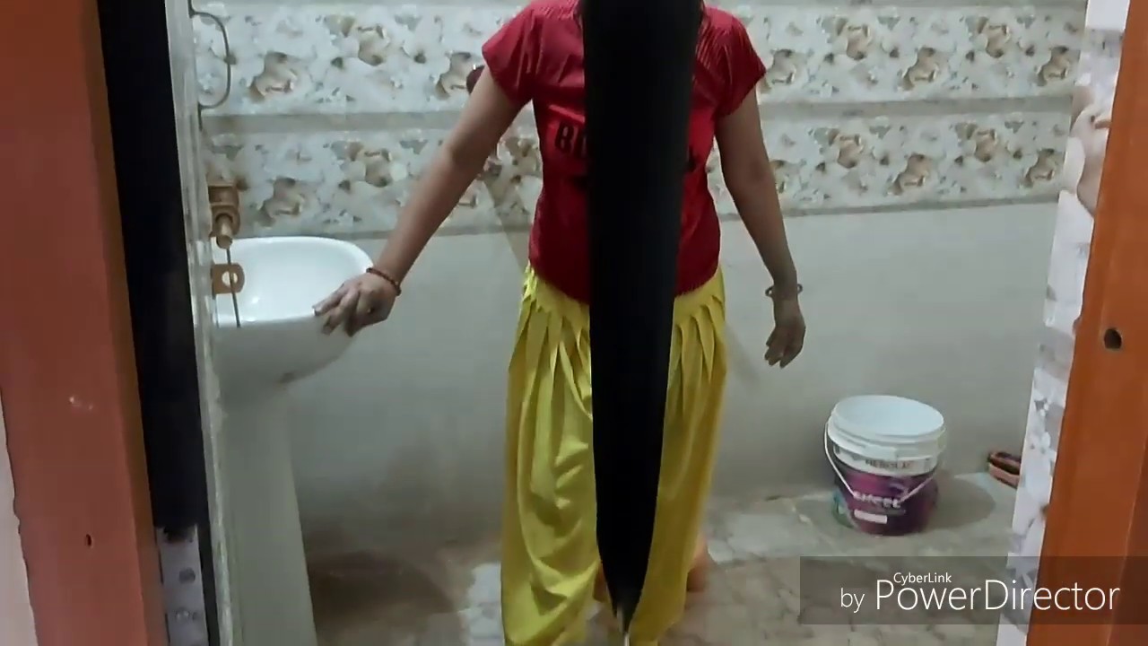 Hair dunk with real sound //Indian lifestyle with sapna - YouTube