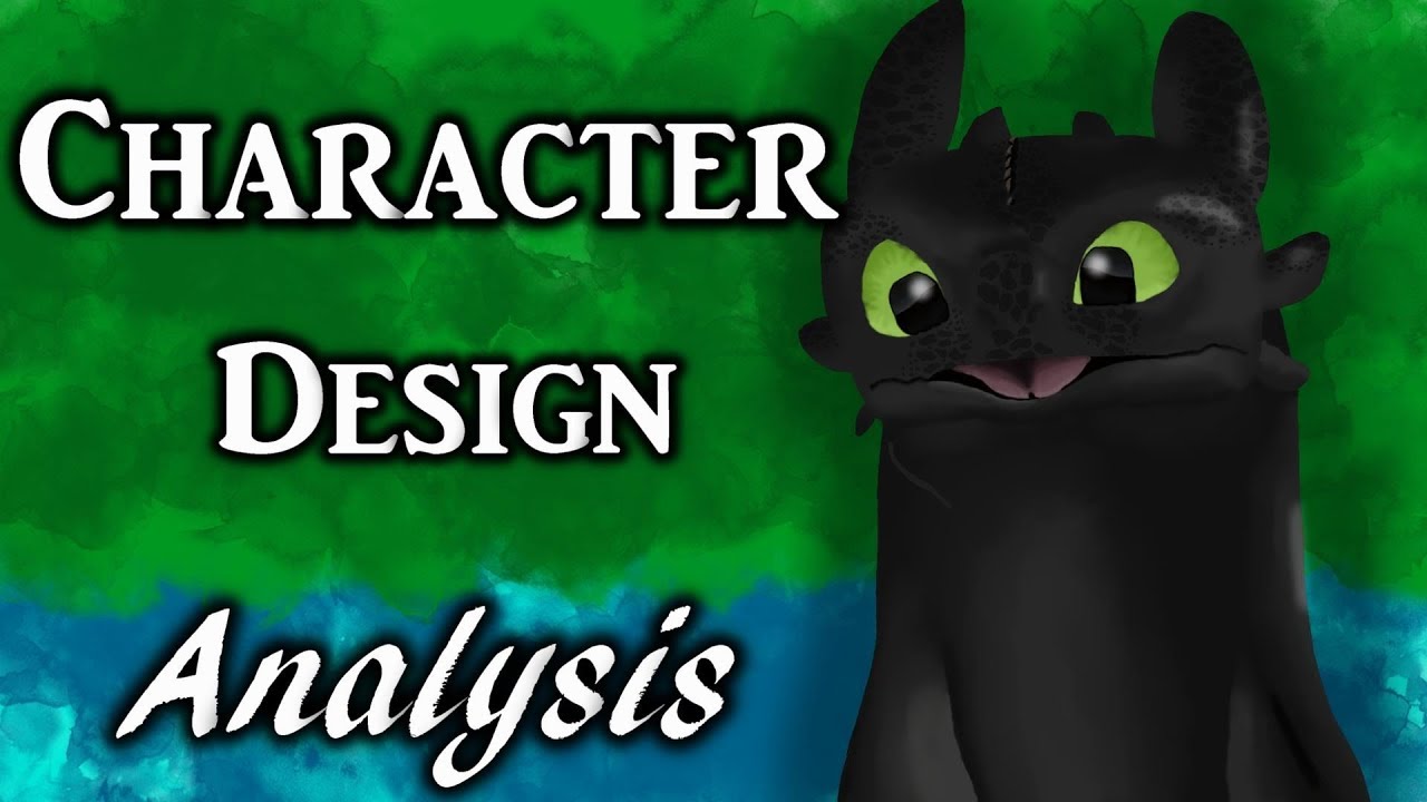 Character Design Analysis: Toothless - YouTube