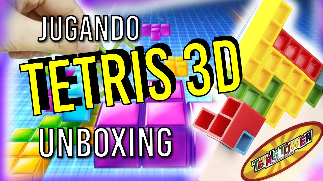 Jugando Tetra Tetris [TETRIS 3D] Unboxing - YouTube