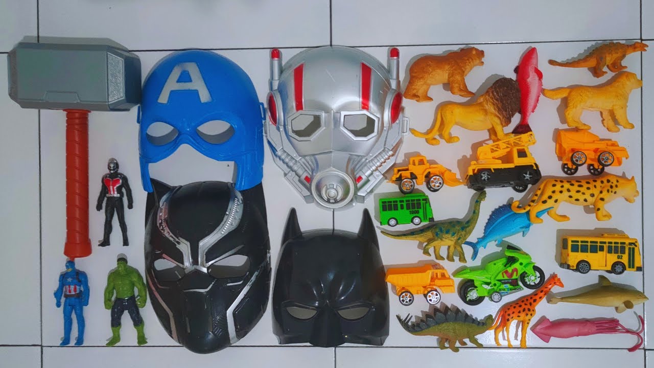 Review Topeng Ant Man, Topeng Kapten Amerika, Palu Thor, Topeng Batman ...