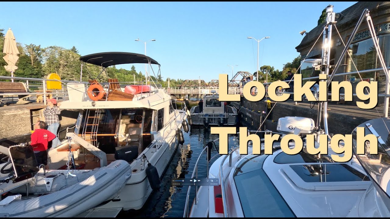 How to lock through the Ballard locks. - YouTube