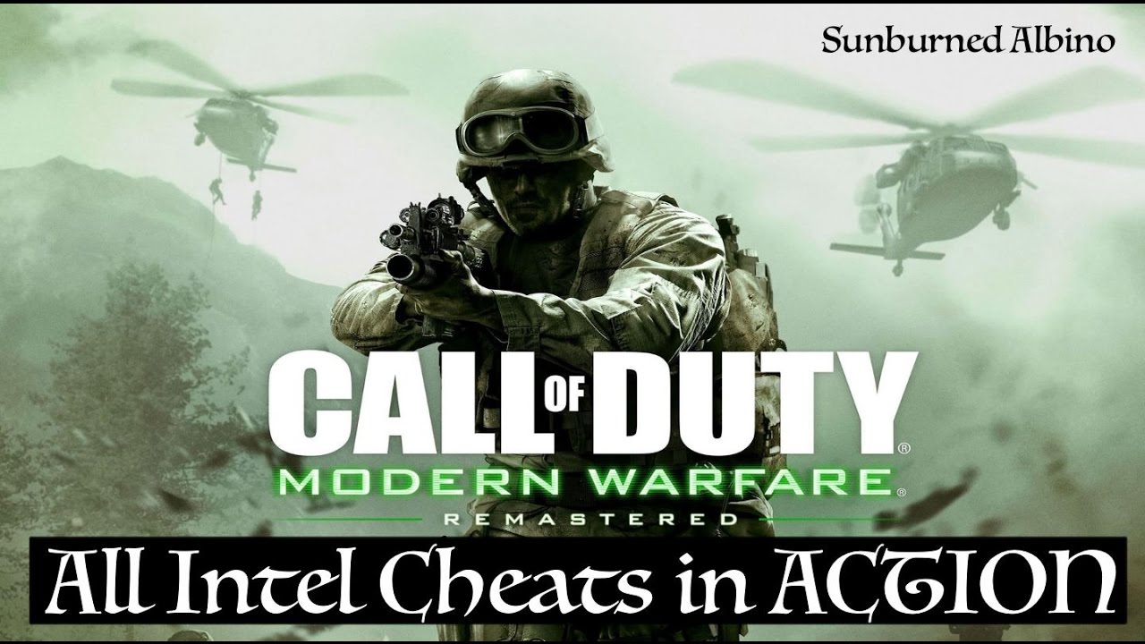 All Call of Duty Modern Warfare Remastered Intel Cheats In Action - YouTube