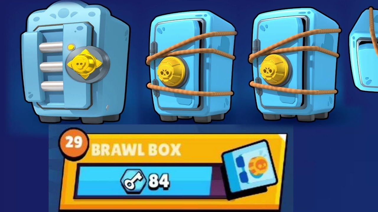開BRAWL BOX x30 BIG BOX x3 MEGA BOX Brawl stars #2 - YouTube