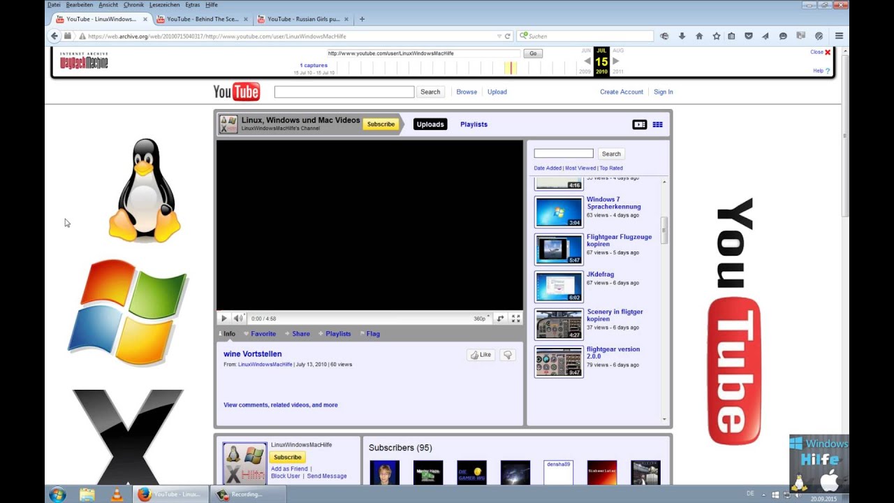 Youtube 2010 zurück in die Vergangenheit wie war es dahmals - YouTube