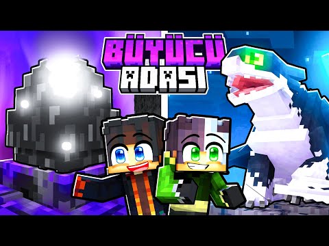 Büyücü Adasının Yeni Ejderhasını Evcilleştirdim (Köfte)🐦‍🔥 | Minecraft