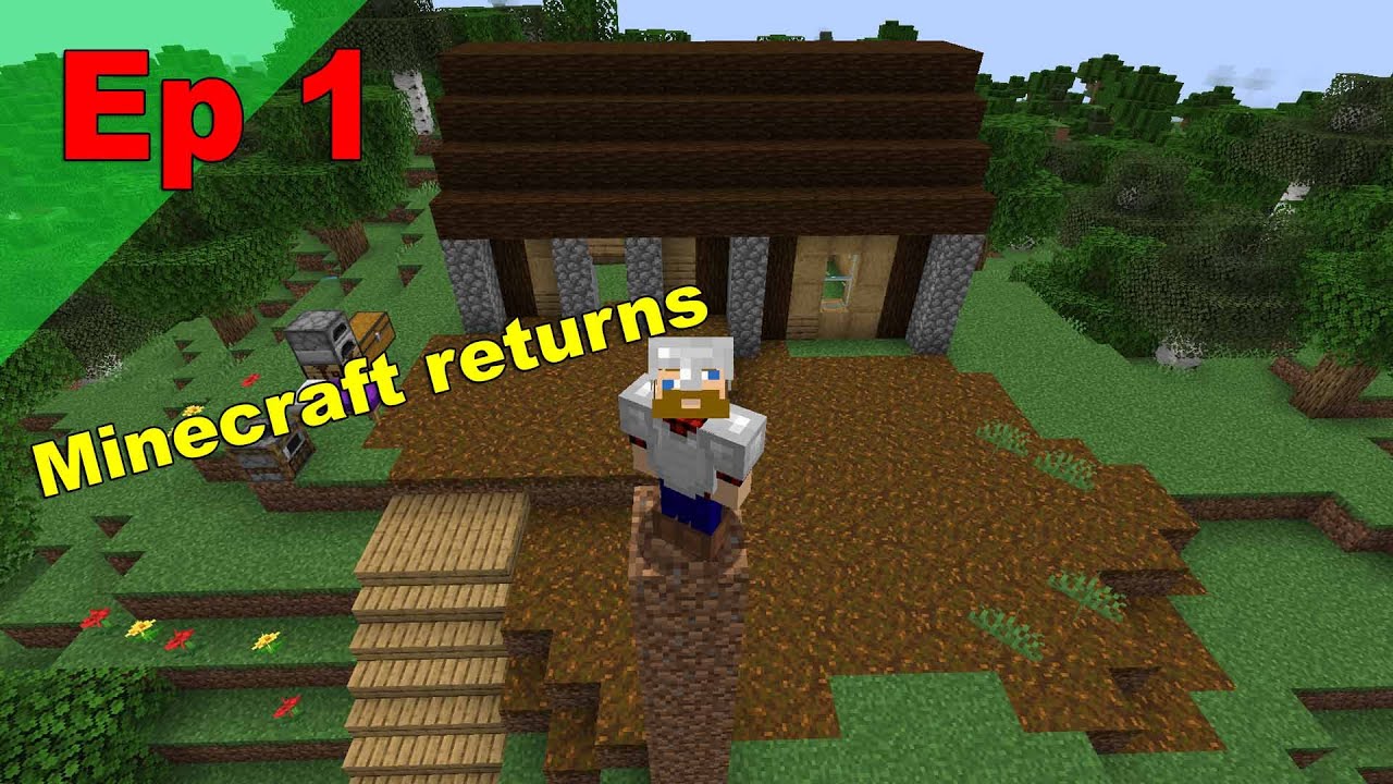 I'm back at it again... - Minecraft Lets Play: The Vanilla Experience Modpack #1 - YouTube