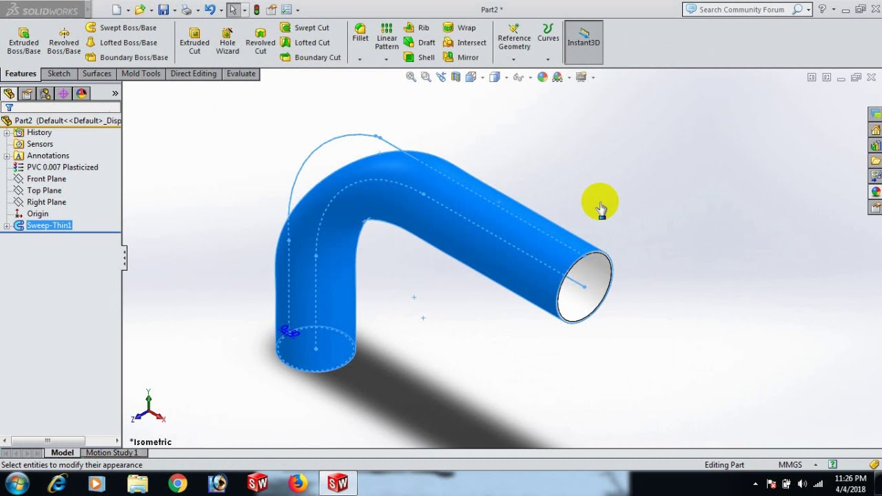 how To Make Celo Machine Bend Pipe In Solidworks YouTube how-to-make-celo-machine-bend-pipe-in-solidworks-youtube