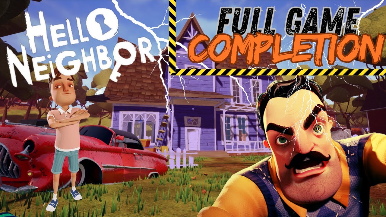 Hello Neighbor Full Game Gameplay 2025 / No Commentary - YouTube