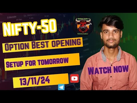 NIFTY-50 Technical Analysis For Tomorrow ! nifty-50 13/11/24 ...