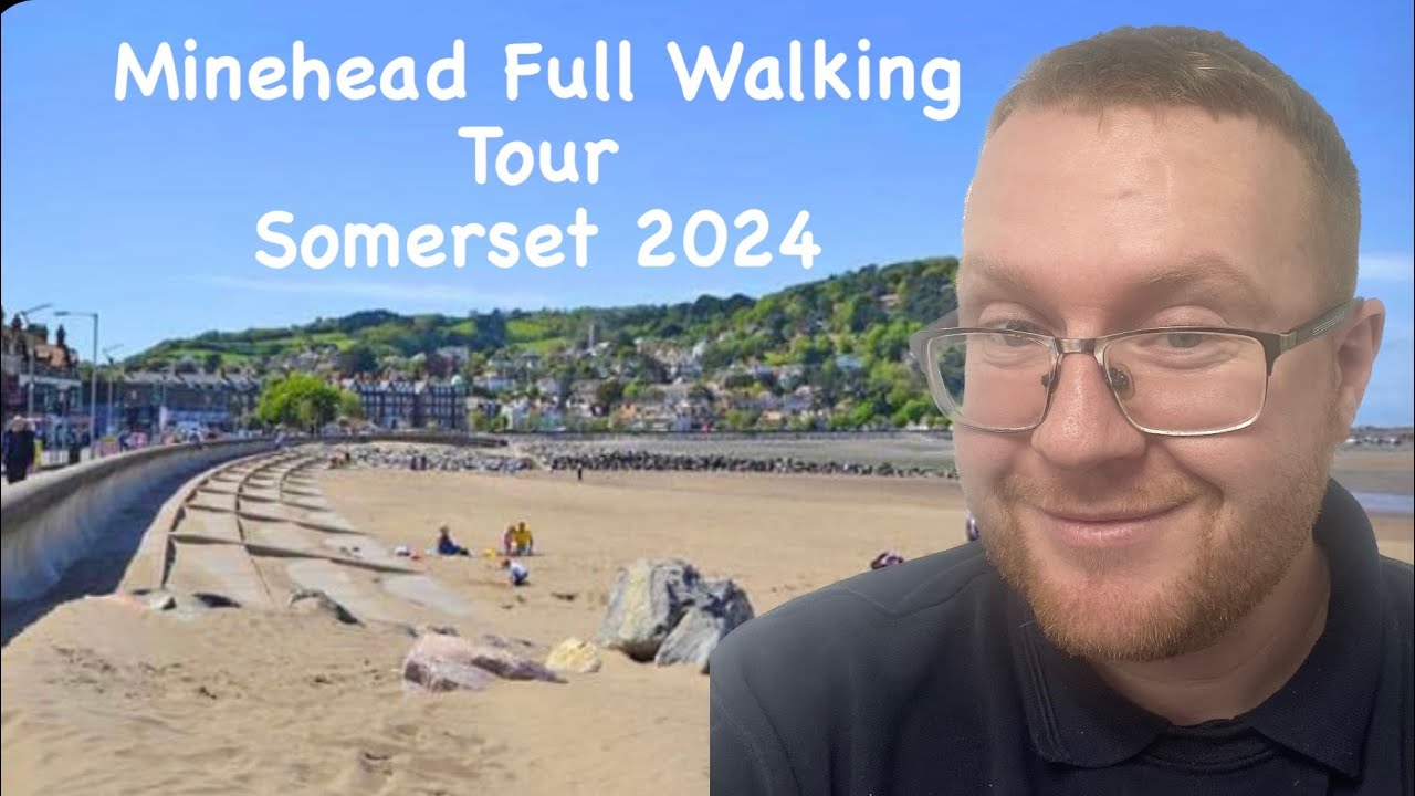 Minehead Full Walking Tour 2024 - Cafes - Shops - Beach Walk - YouTube