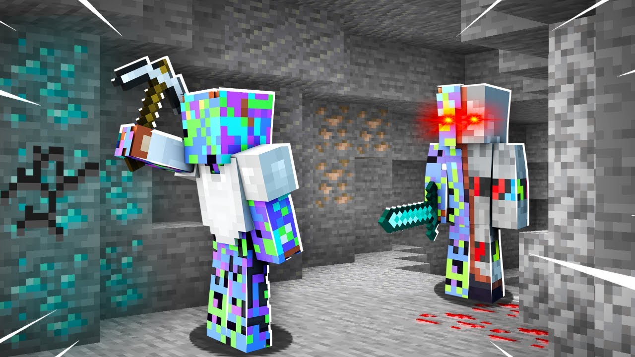 Minecraft Item Hunt Speedrun VS Hunter - YouTube