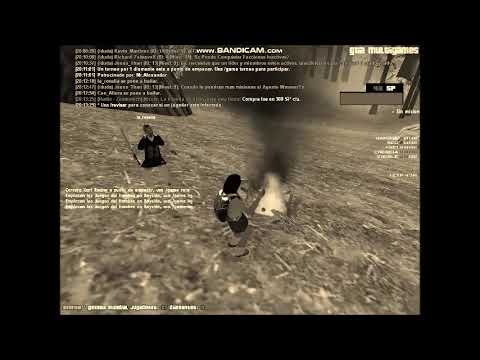 GTA Multigames tutorial - parte 1 - Cómo crear fogatas, talar, minar y saciar necesidades - YouTube