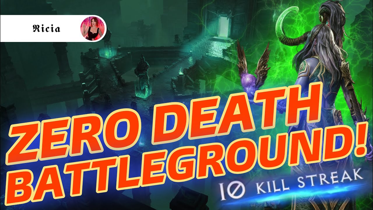 ZERO DEATH BATTLEGROUND With This SAME PVP Build! Diablo Immortal Wizard. - YouTube