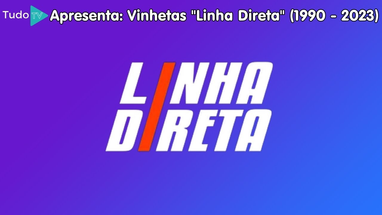 Cronologia #129: Vinhetas "Linha Direta" (1990 - 2023) - YouTube