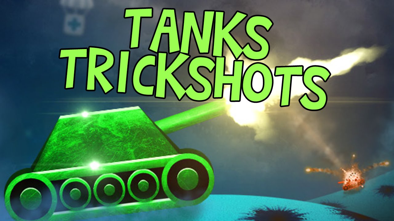 TANKS TRICKSHOTS - ShellShock Live / Norsk Gaming - YouTube