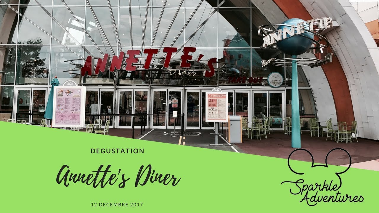BREAKFAST AMERICAIN A DISNEYLAND PARIS - ANNETTE'S DINER 🥞🥓 - YouTube