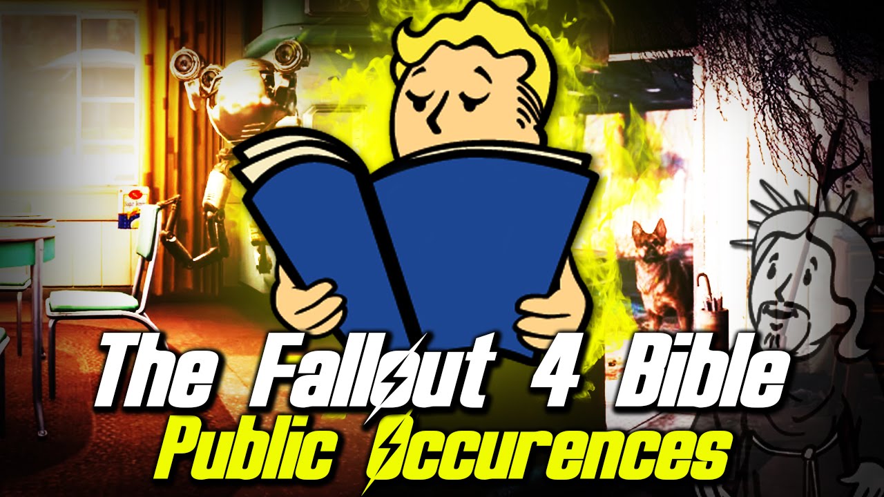 Fallout 4: Pubic Occurences (The Fallout 4 Bible) - YouTube