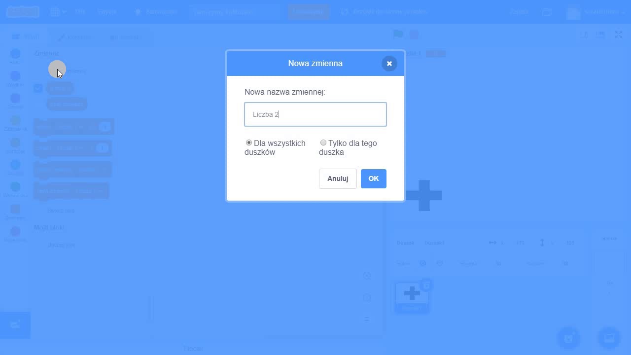 Scratch kalkulator dodawanie - YouTube