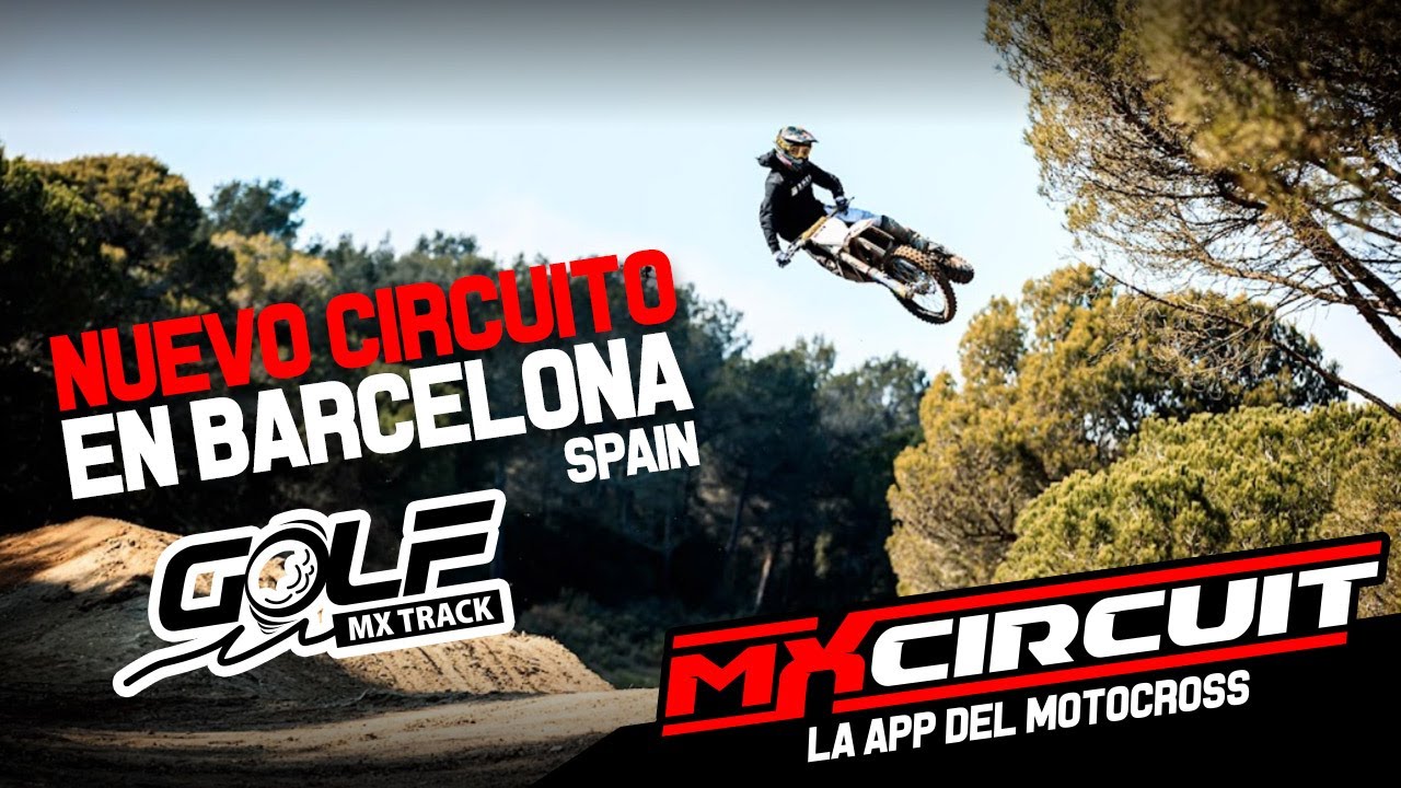 Circuito de motocross Mx Golf Park - YouTube