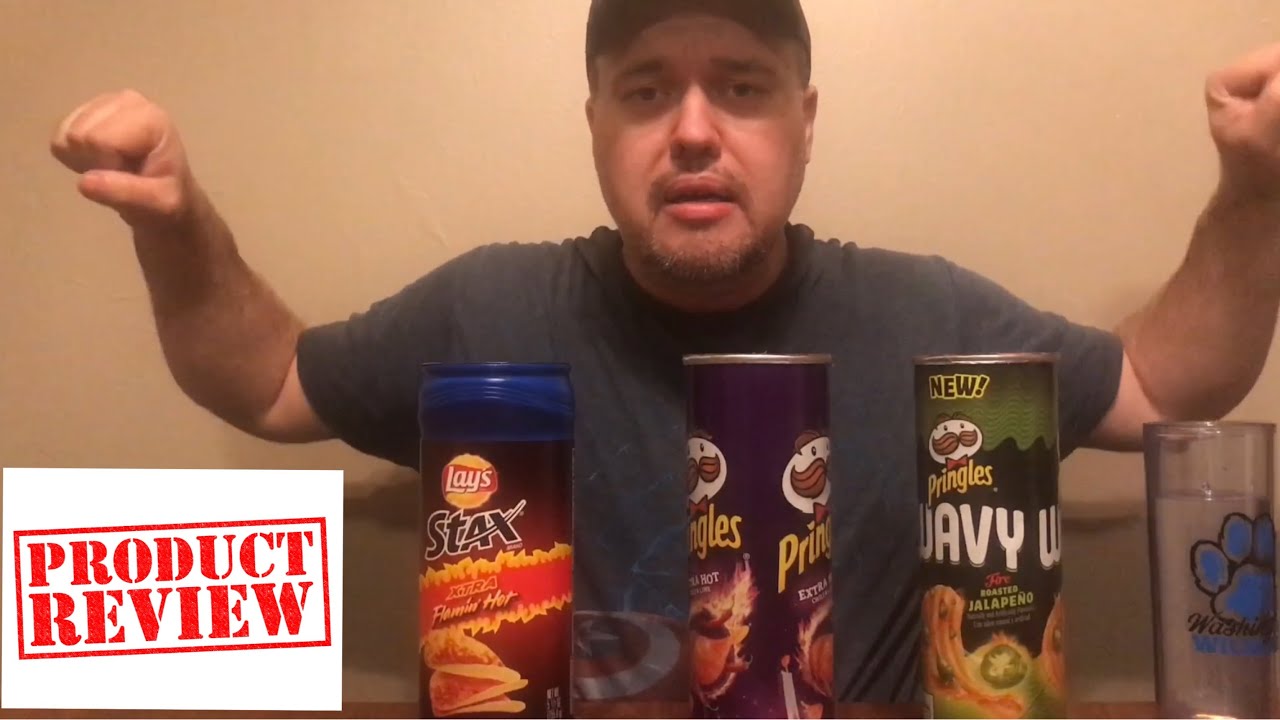 Hot Pringles and Flammin Lays Stax Chips / Product Review - YouTube
