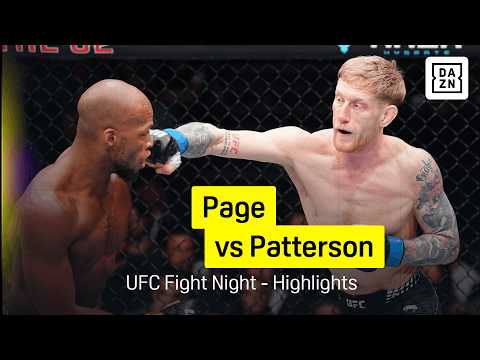 Michael Page vs Sam Patterson | UFC Fight Night | DAZN Highlights