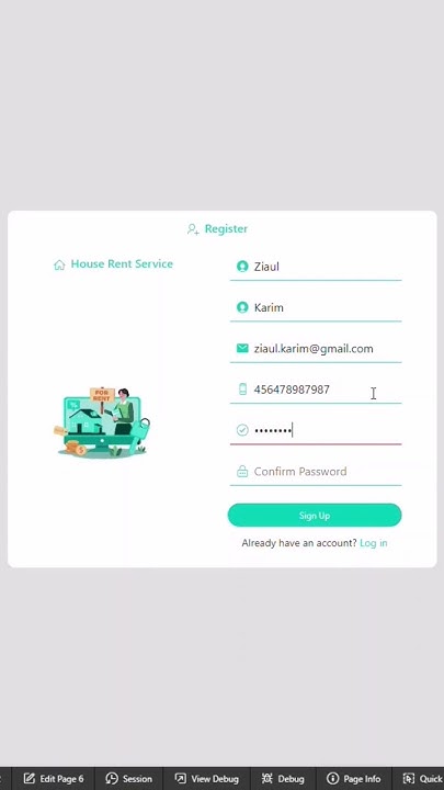 Oracle Apex Sign Up Page Customised Using Jquery Selectors Youtube