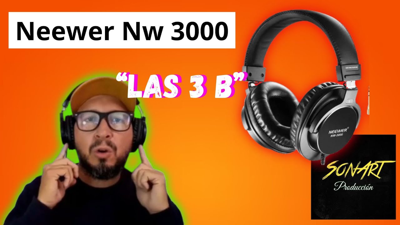 Neewer Nw 3000, audífono económico (Umboxing, review) - YouTube