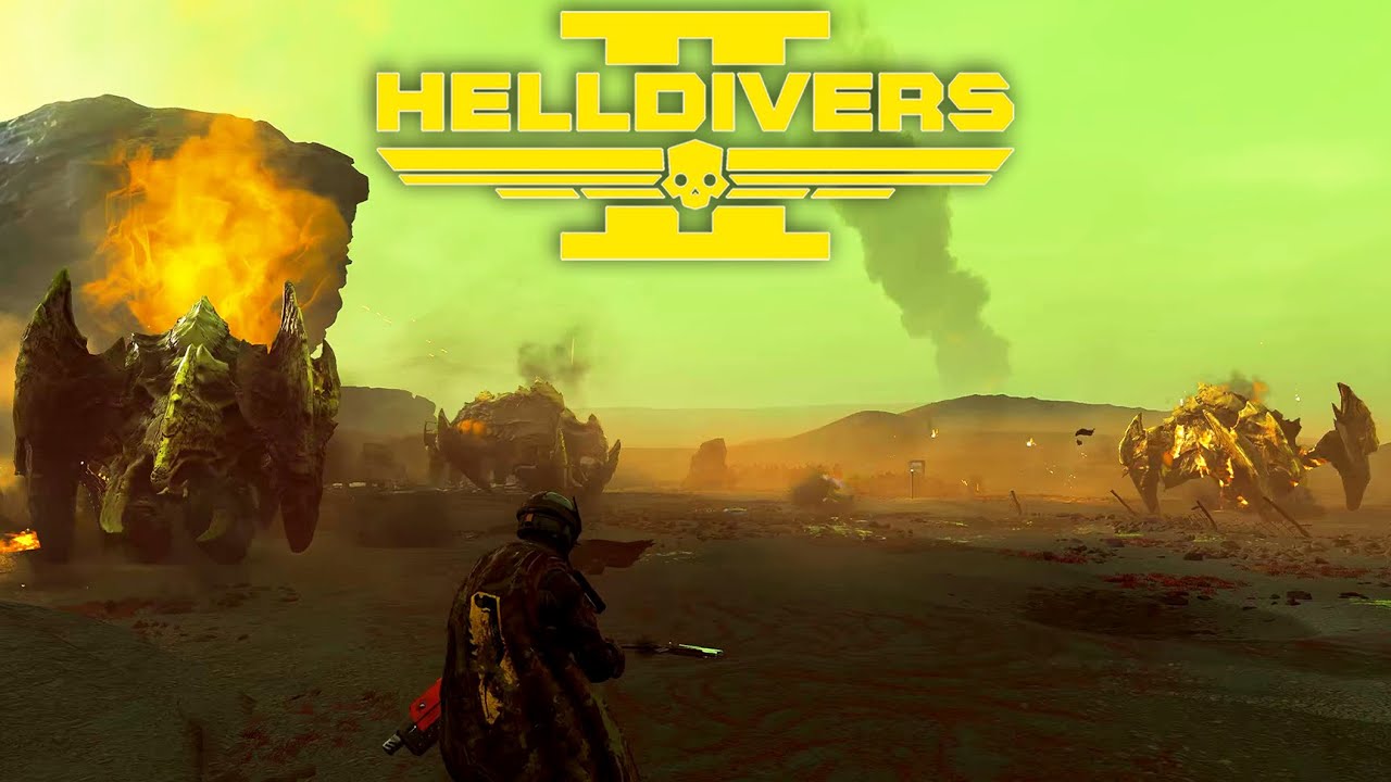 Helldivers 2: Helldive-9 Extermination on Fori Prime - YouTube