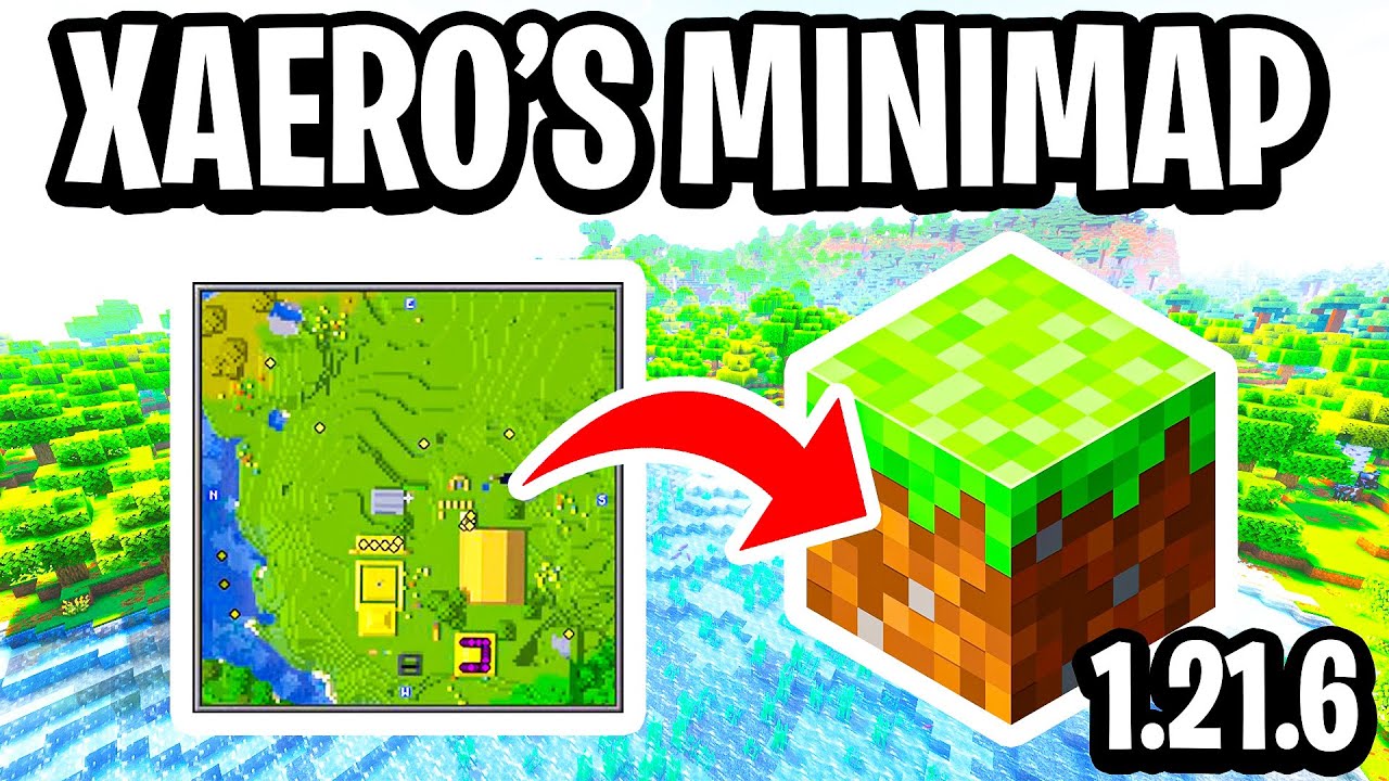 How To Get Xaero's Minimap Mod In Minecraft 1.21.6 - Step By Step - YouTube