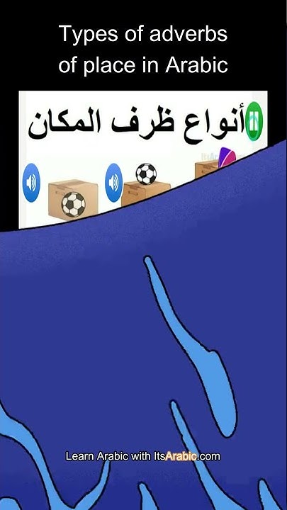 Learn Arabic pronunciation for beginners | Types of place adverbs in ...