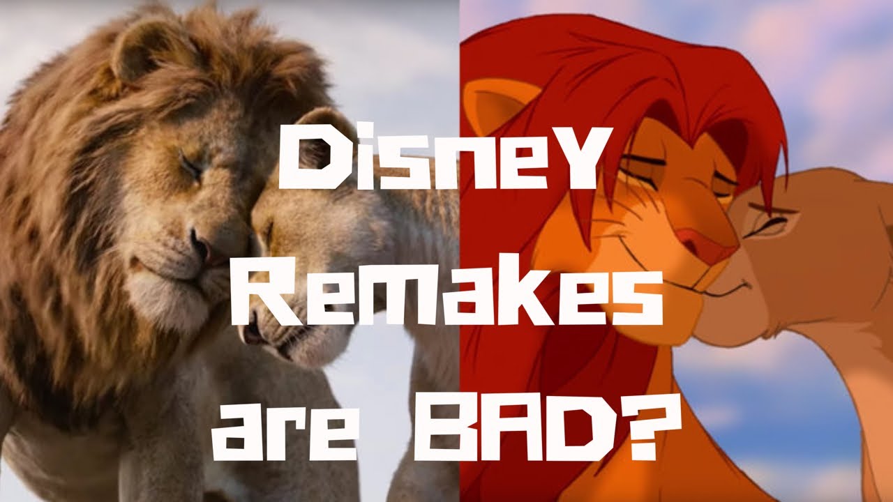 The Disney Live Action Remakes are BAD? - YouTube