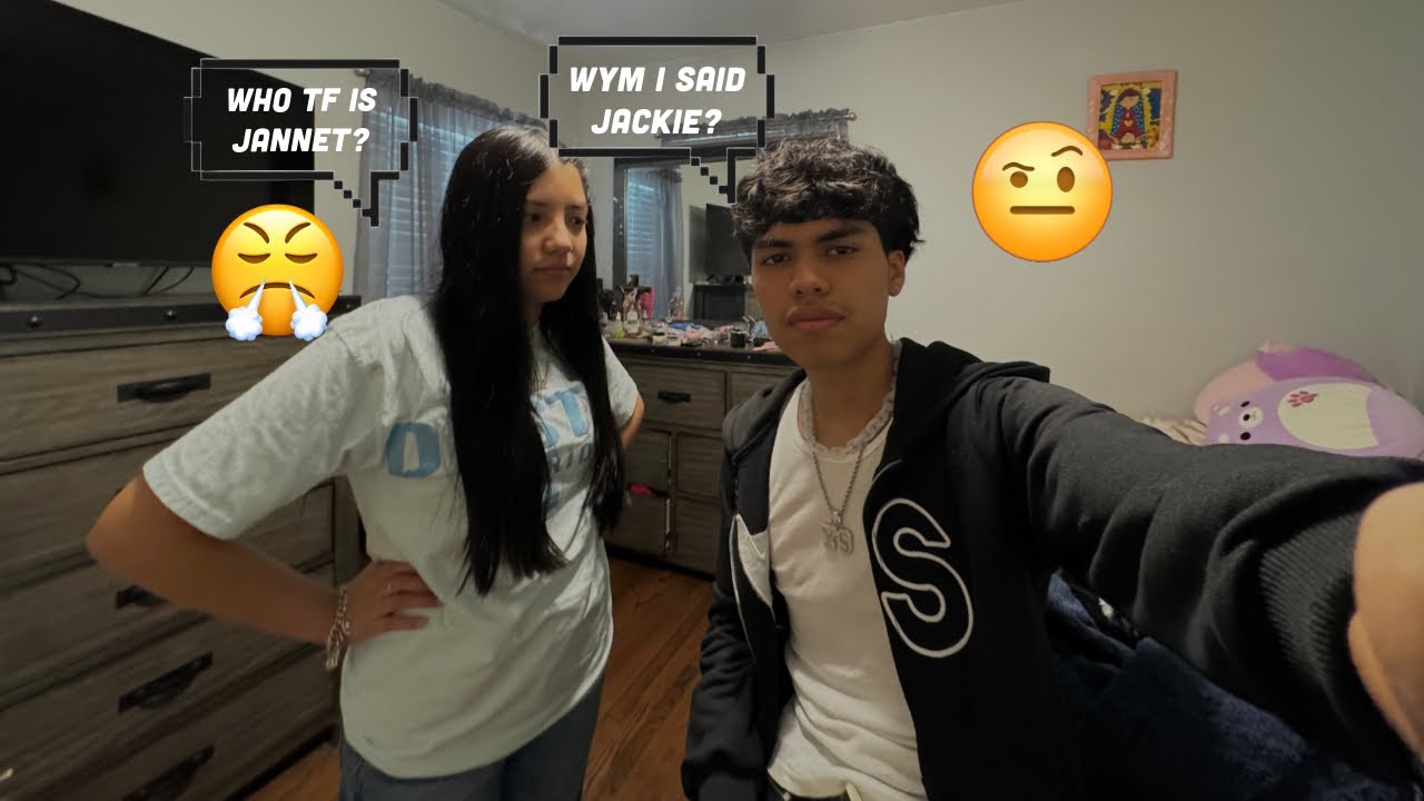 CALLING MY GIRLFRIEND ANOTHER GIRLS NAME "PRANK" *GOES BAD* *EXTREME ...