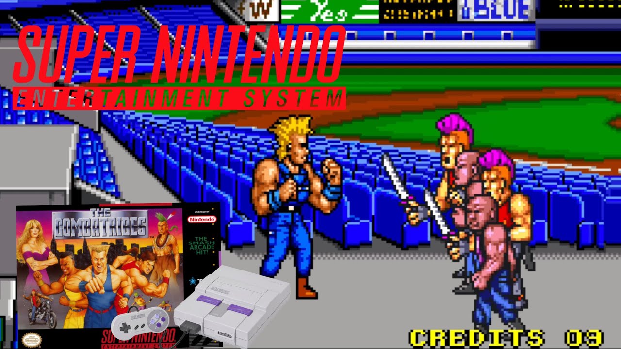 The Combatribes (1993) Super Nintendo Entertainment System (SNES) Gameplay in HD～4K 60FPS - YouTube