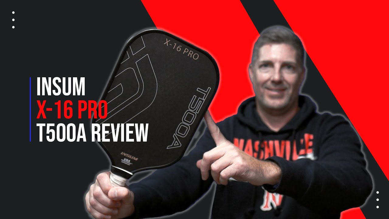 Insum T500A Pickle Ball Paddle Review - YouTube