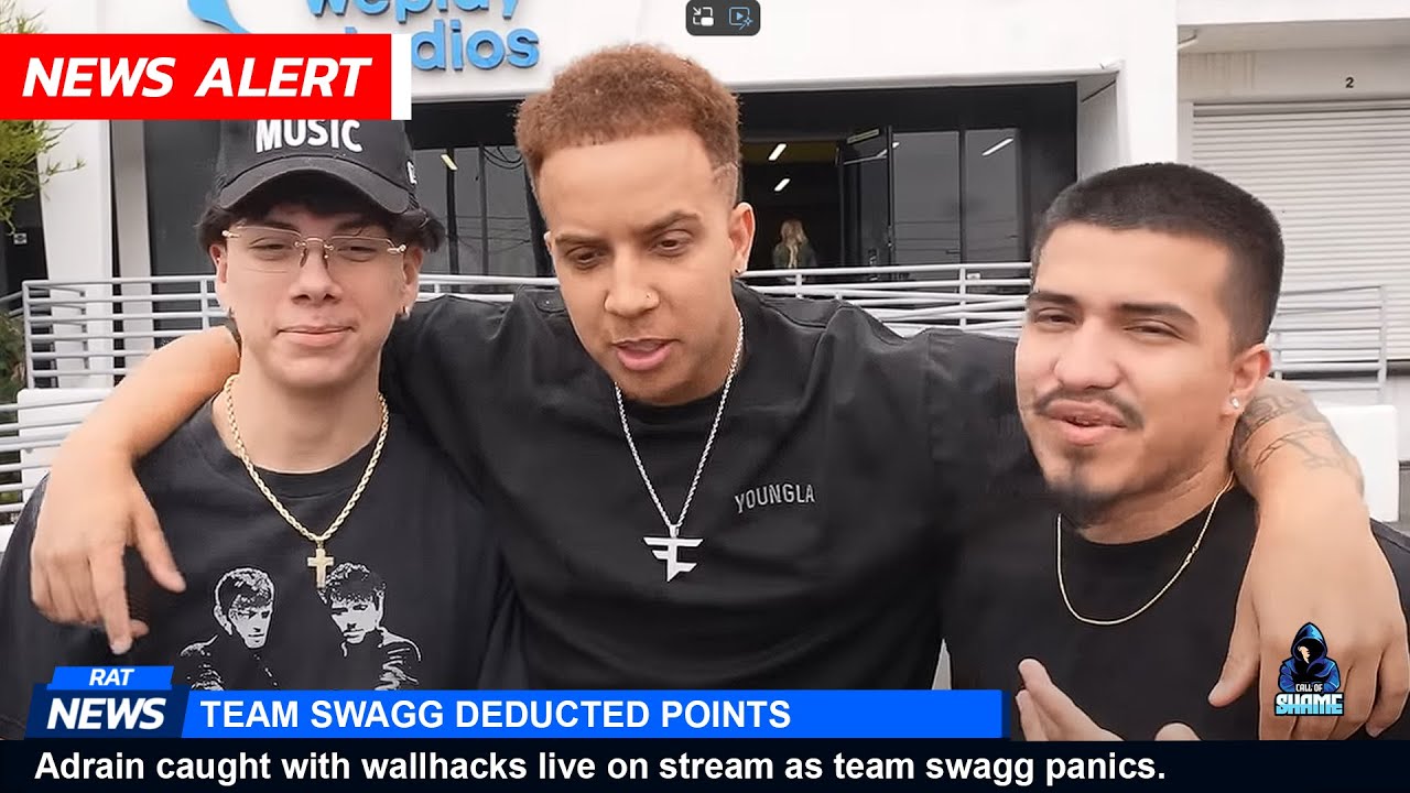 TEAM FAZE SWAGG HUMILIATED IN WORLD SERIES OF WARZONE - YouTube